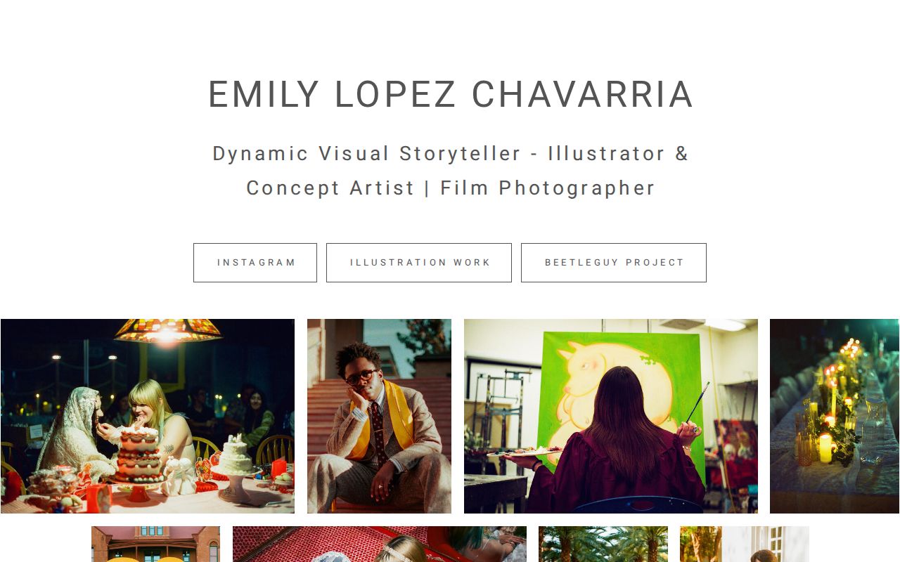 Portfolio of Emily Lopez Chavarria